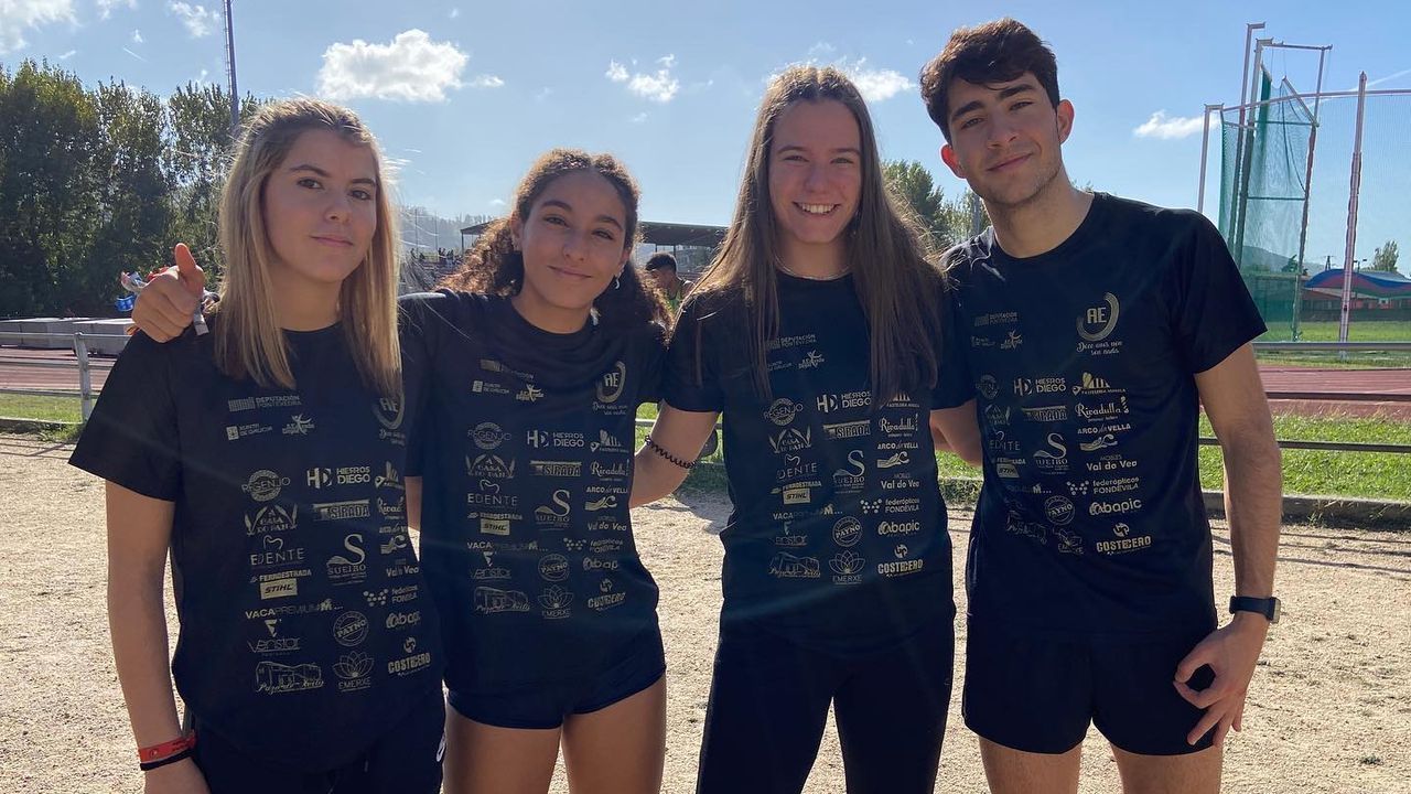 Al Bachere suma dos victorias en el arranque del Atletismo A Estrada