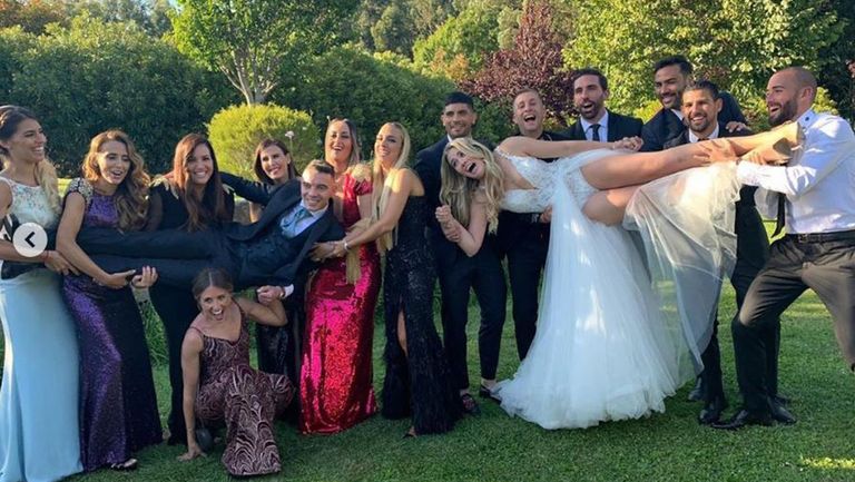 Iago Aspas y Jennifer Rueda ya son marido y mujer