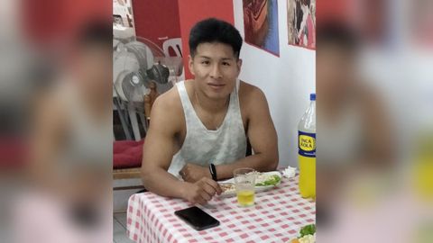 Yoel Quispe, un joven camarero del Club de Golf que sostenía a su familia