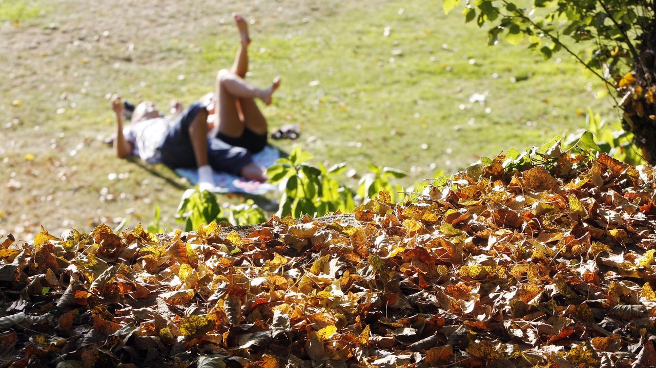 Un fin de semana de «veroño» en Galicia