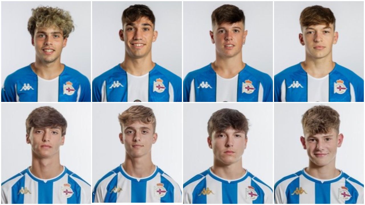 Estos son los jugadores que más prometen en la cantera del Deportivo
