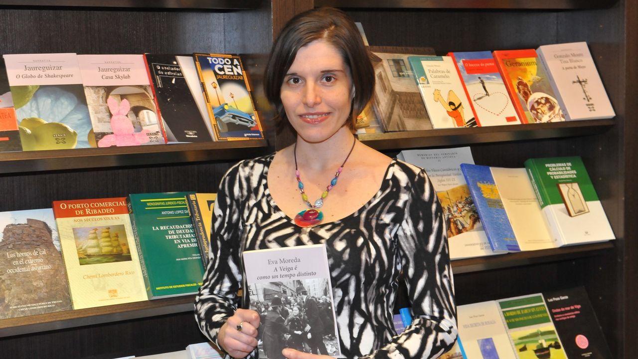 Xavier Queipo habla con Eva Moreda