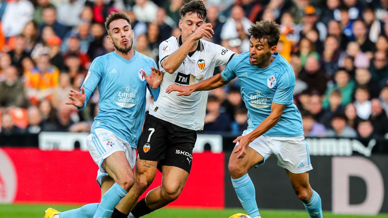 El Valencia recibirá al Celta tras encadenar cuatro triunfos seguidos