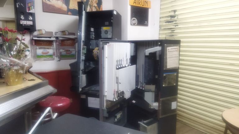 Segundo robo en un mes en una cafetería de García Barbón
