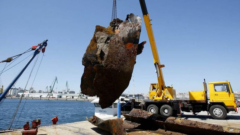 20 años del hundimiento del «Mar Egeo» en A Coruña
