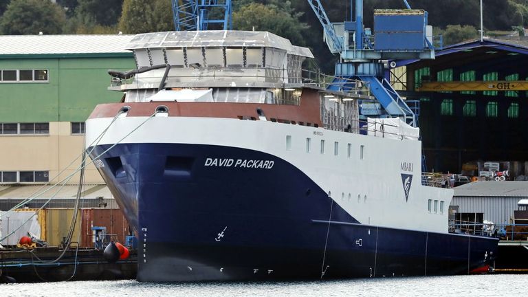Freire Shipyard bota un oceanográfico dedicado al fundador de HP