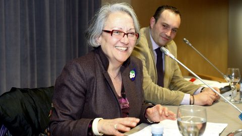 Charla de la exministra Matilde Fernández en Pontevedra