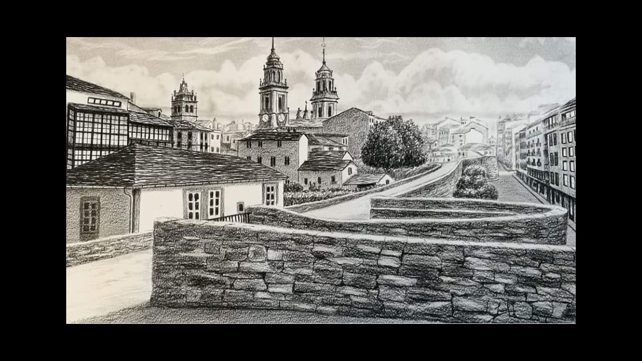 Hoy se inaugura en el Cenima de Foz una exposición de dibujos de Juanel