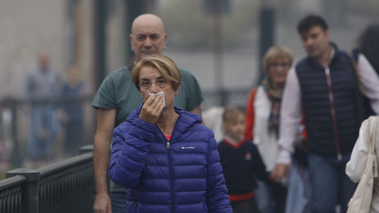 Cien personas atendidas por inhalar humo, irritación ocular y ansiedad