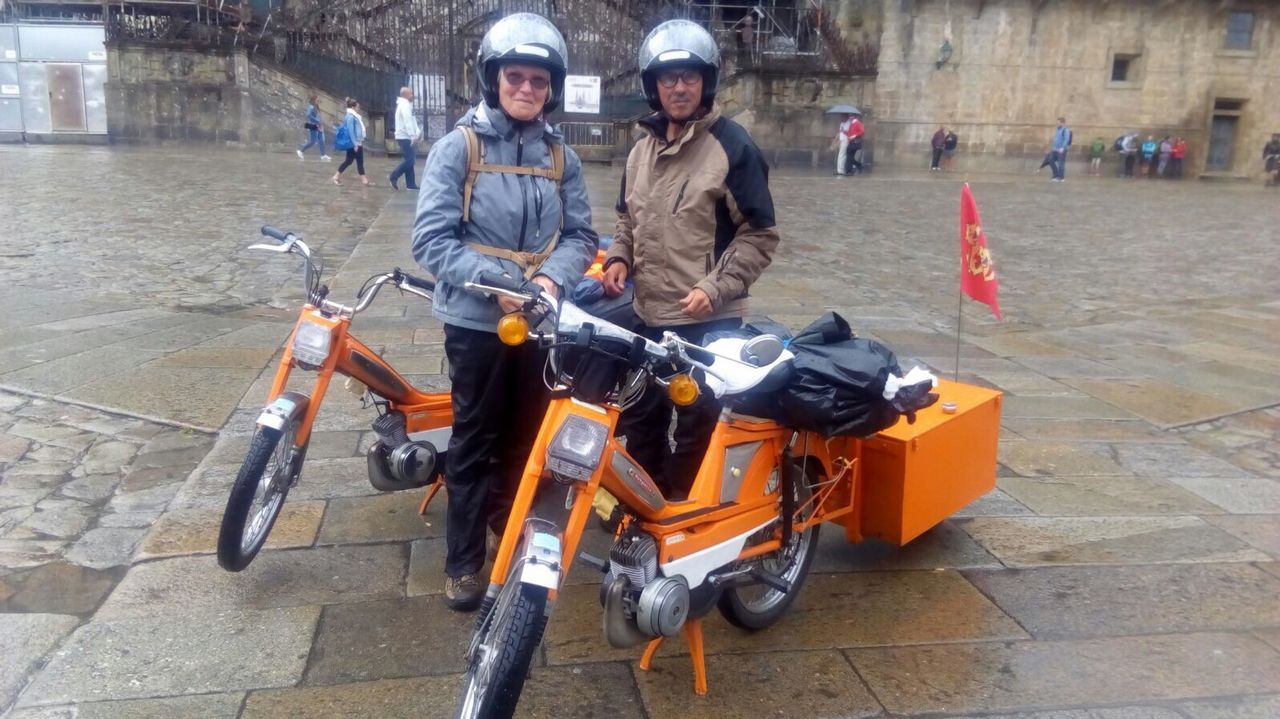 En Mobylette desde Normandía