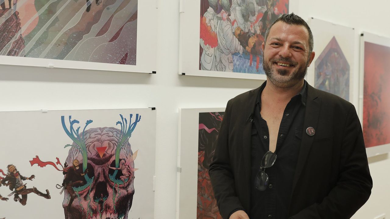 El autor de cómic David Rubín presenta «O Lume»