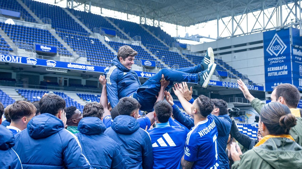 El Vetusta le dedica el ascenso a su capitán: la historia de Nacho ...