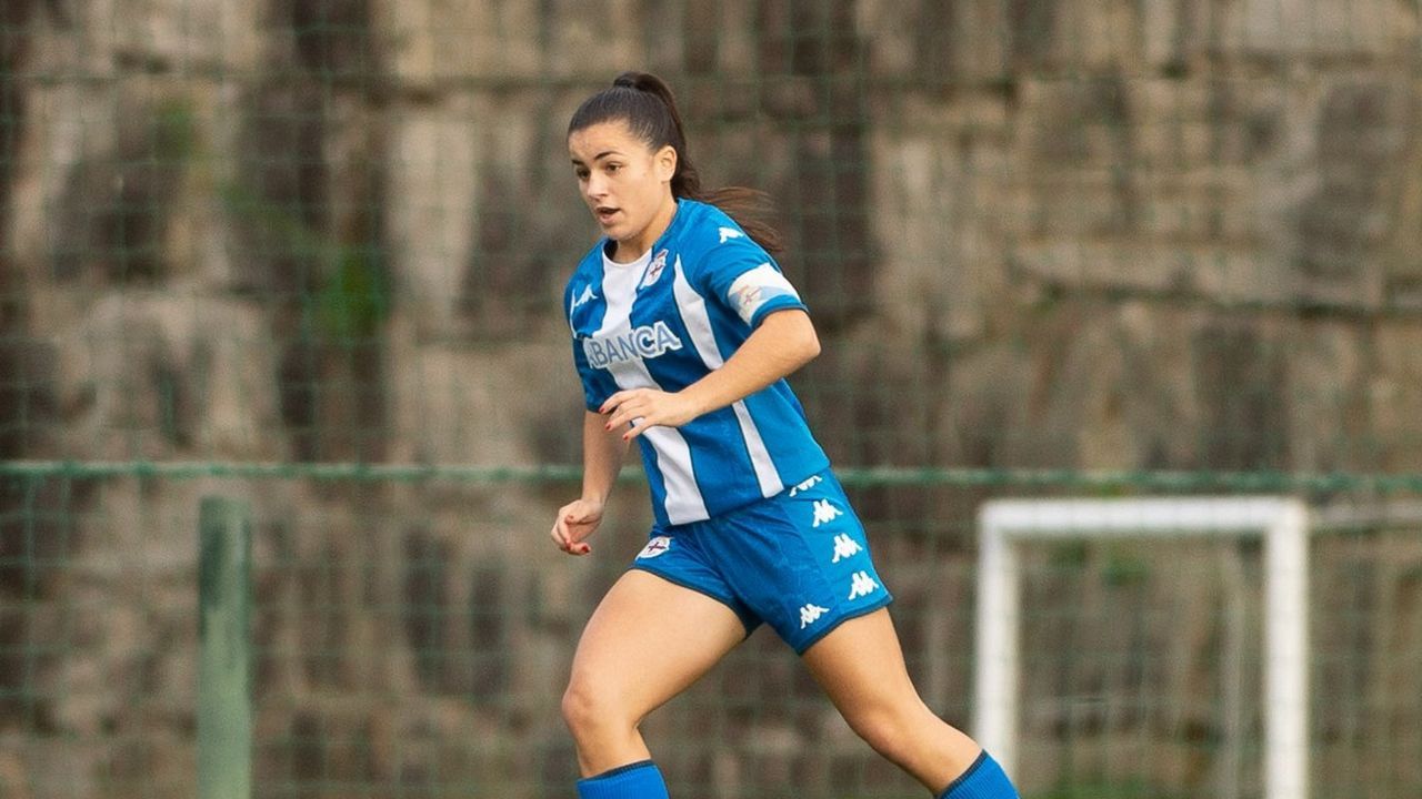 La defensora del filial del Deportivo Paula Novo sufrió una rotura del ...
