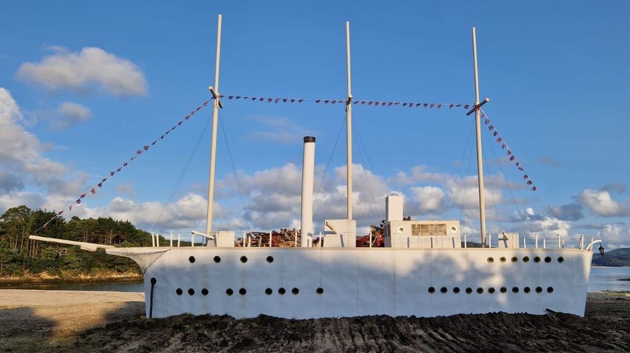 El HMS Serpent arderá en la «maior lumarea de Galicia», la de Camariñas