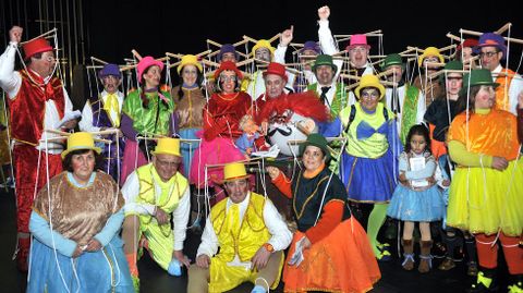 Imágenes de las diez comparsas