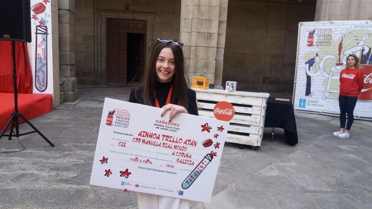 Otro premio más para la joven Ainhoa Trillo, del Manuela Rial Mouzo
