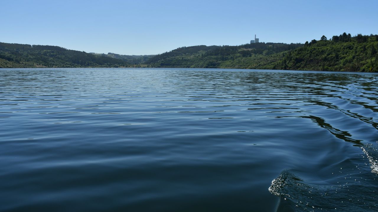 El lago azul de Cerceda