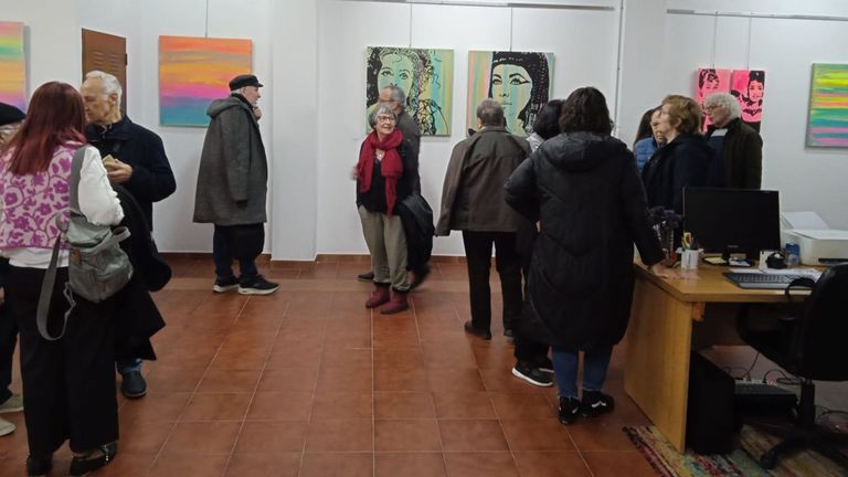 Galia Blanco expón as súas «Utopías» en Marín