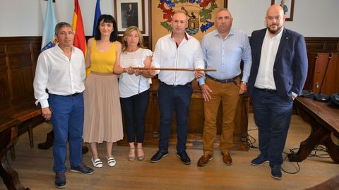 Alberto Romar, alcalde de Santa Comba: «Pedistes cambio e ides ter cambio»