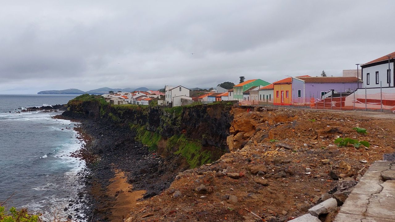 El pueblo engullido por el Atlántico