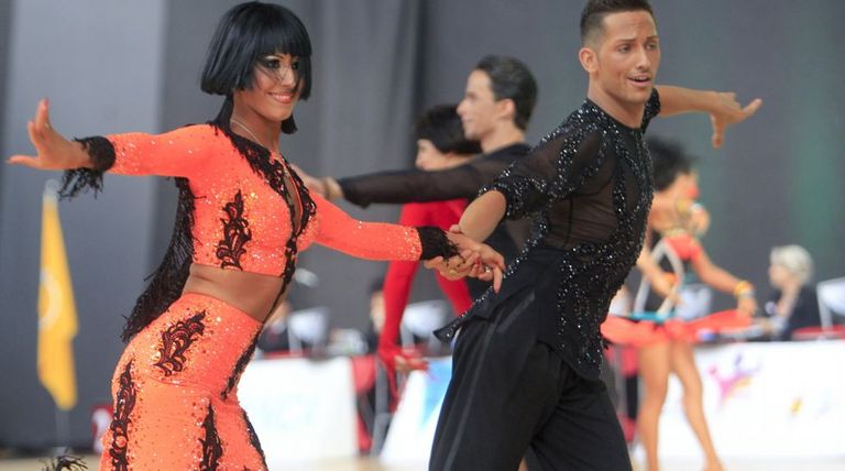 Final del campeonato de España de bailes deportivos latinos