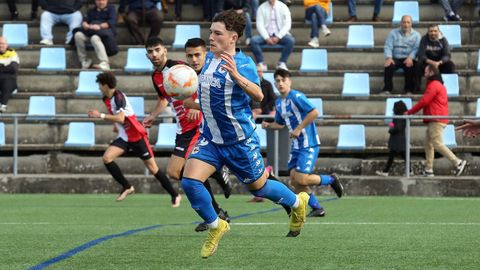El Deportivo renueva al goleador juvenil Kevin Sánchez por cinco temporadas