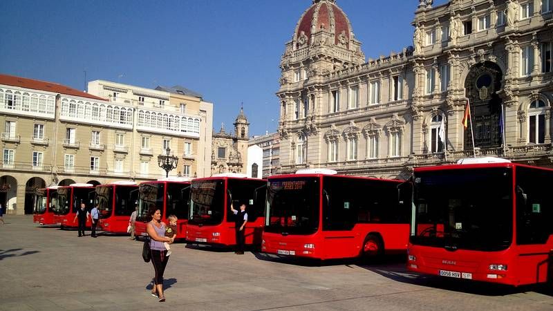 Tranvías de La Coruña invierte 2 millones de euros en ocho nuevos autobuses