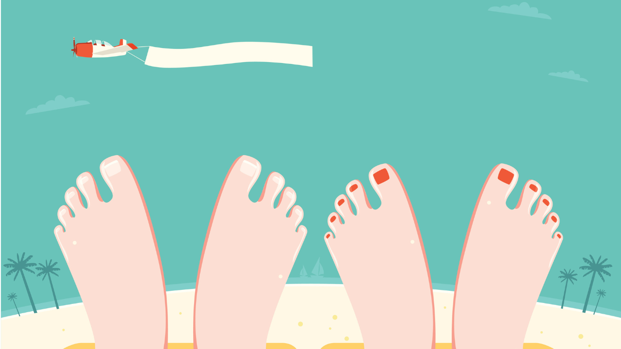 ¿Calcetines con chanclas?, ¿correr por la arena?: guía para cuidar tus ...
