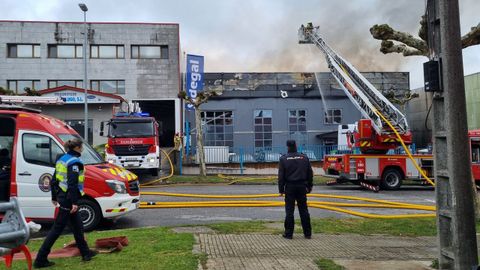 Los paralelismos entre el gran incendio de O Ceao en el 2021 y el que ...