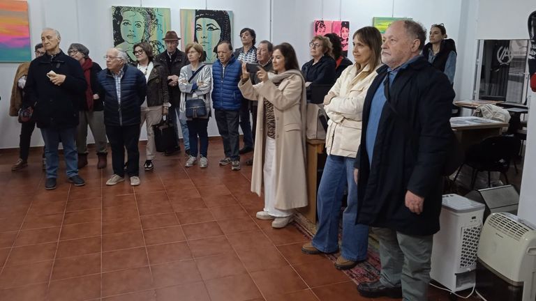 Galia Blanco expón as súas «Utopías» en Marín
