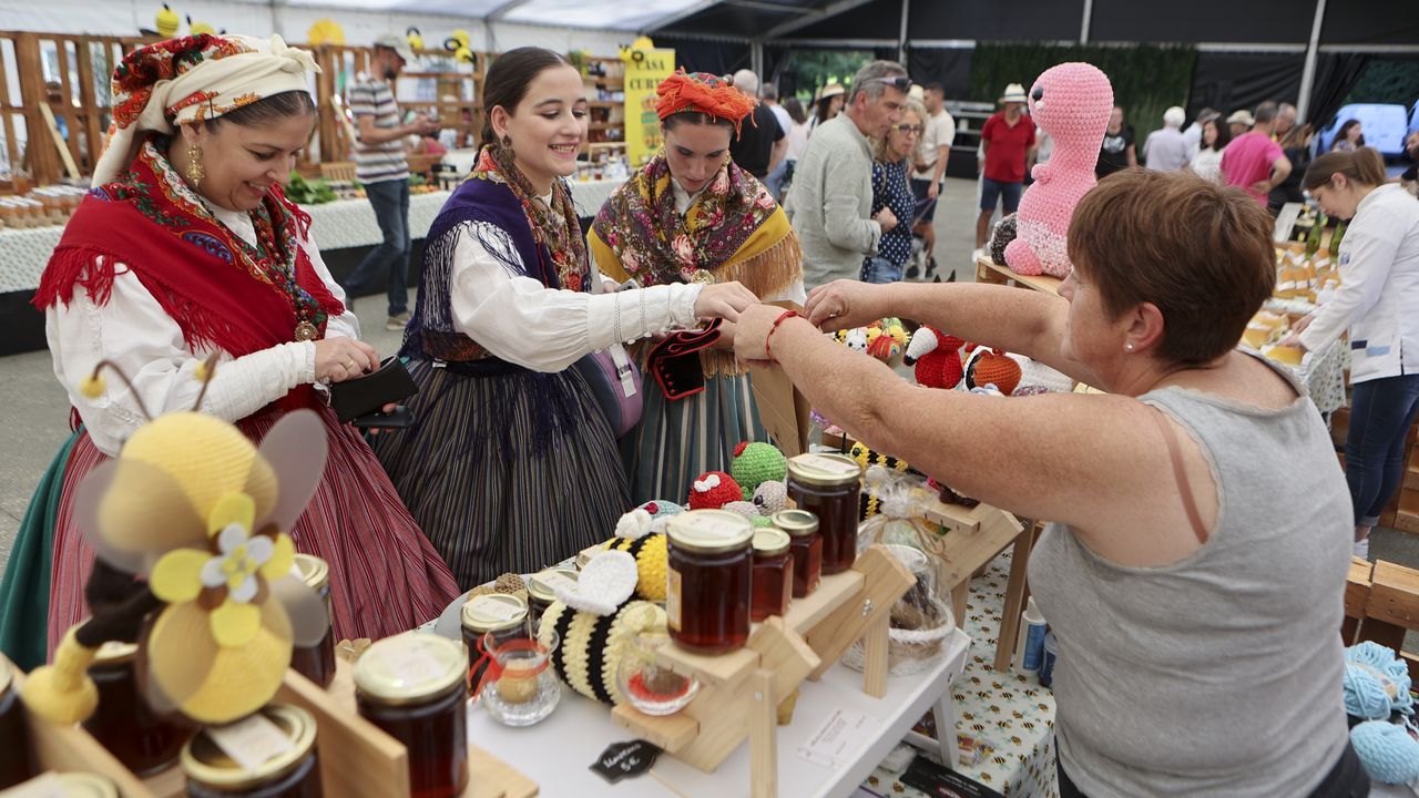 Goente maridó queso y miel en una feria que promociona la gastronomía ...