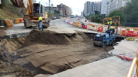 Así avanza la obra de José Malvar: instalados los nuevos tubos para la ...