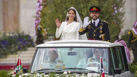 Boda real del príncipe heredero de Jordania, con Juan Carlos y Sofía ...