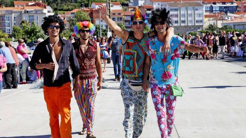 Fiesta hortera en Porto do Son