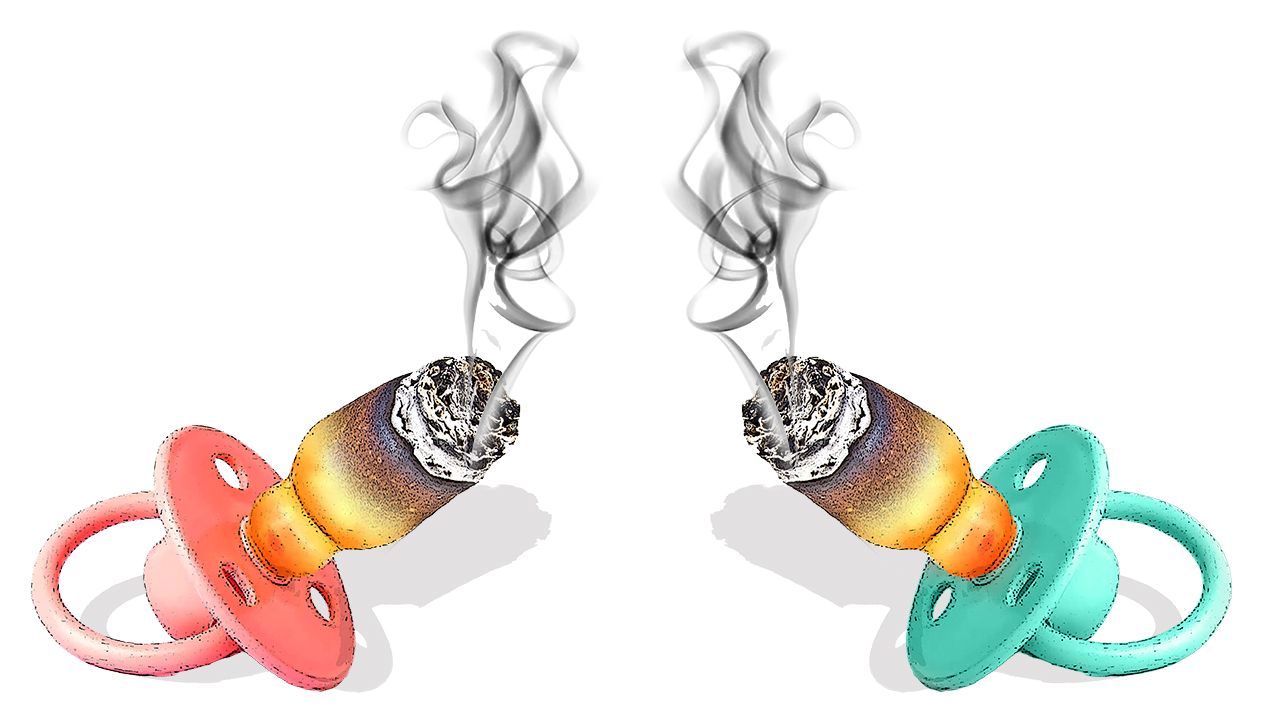 Tabaco: de su boca al chupete del bebé (incluso fumando en terraza)