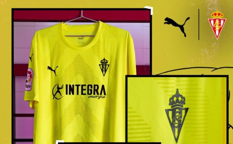 Así es la nueva camiseta del Sporting