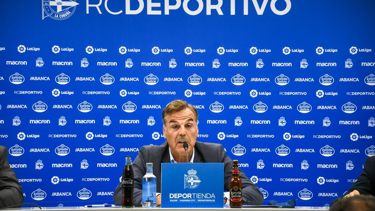 EN DIRECTO: Vidal oficializa el regreso de Fran y Valerón al Dépor