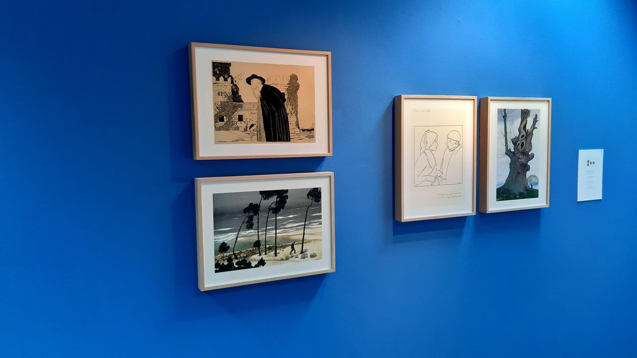 Tui recibe la exposición «Castelao grafista»