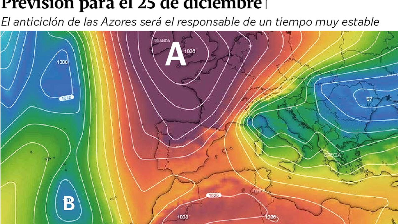 El renacer del anticiclón de las Azores