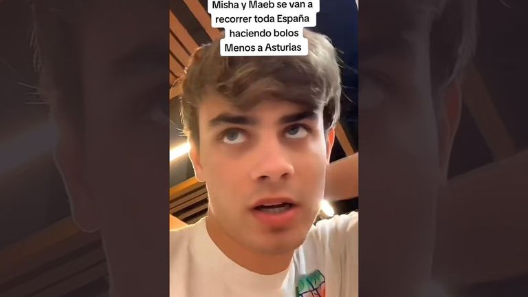 Misha explica las razones por las que no viajaría a Asturias: «Tendrían ...