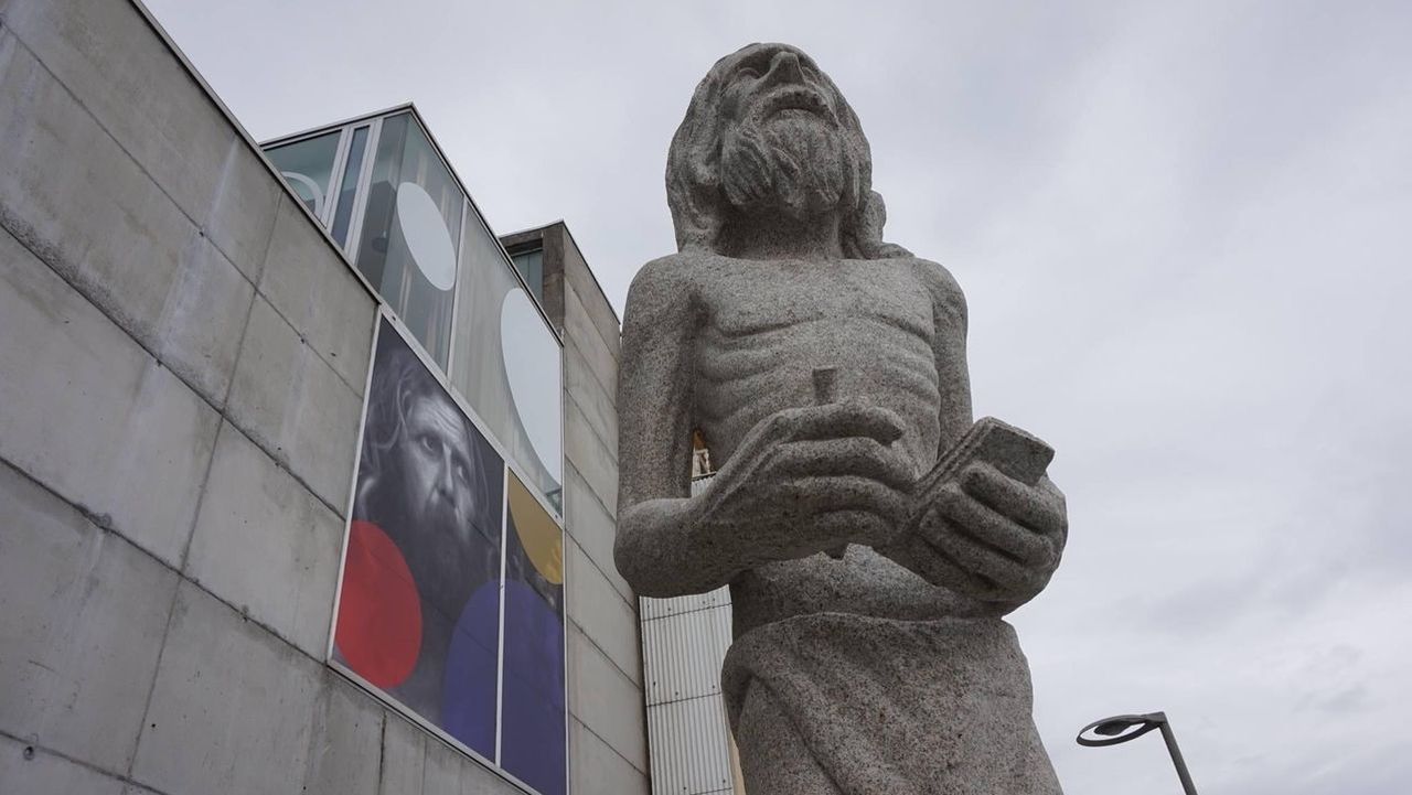 El Museo do Mar muestra parte de la obra de Man de Camelle