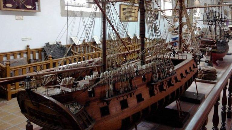 Memoria de la fragata Magdalena, que naufragó frente a Viveiro en 1810