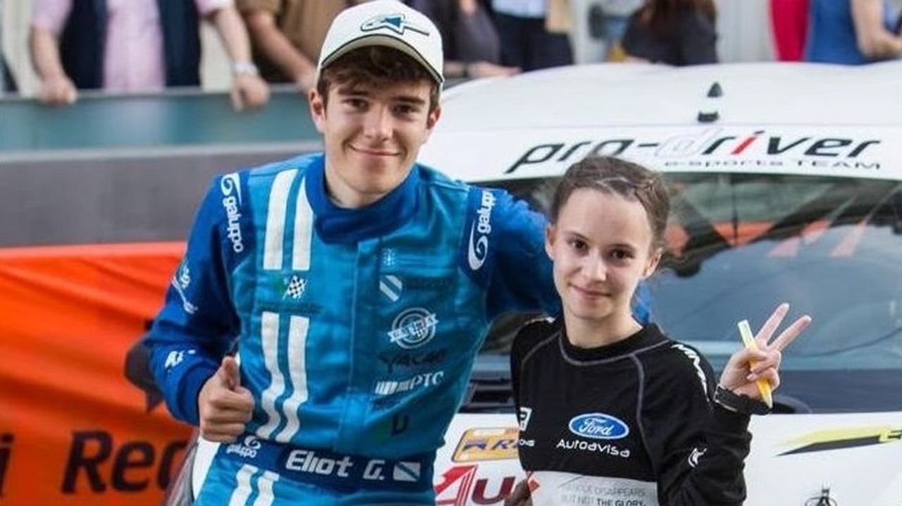 Eliot Gómez, el niño del automovilismo gallego