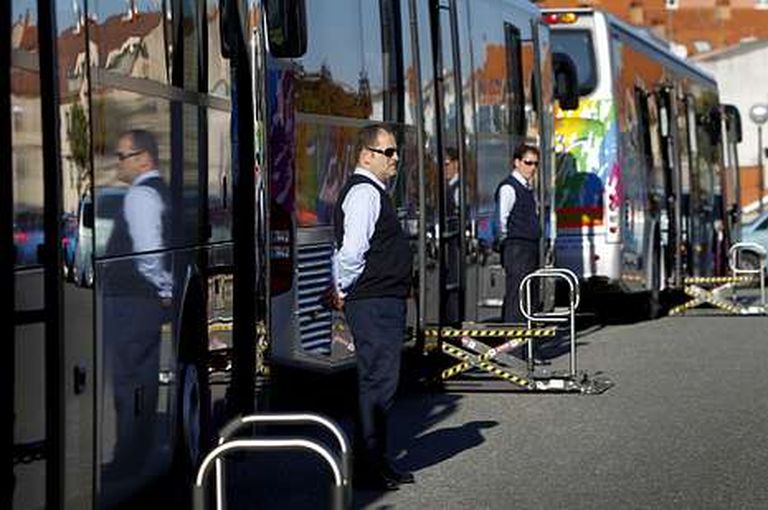 Buses adaptados para discapacitados