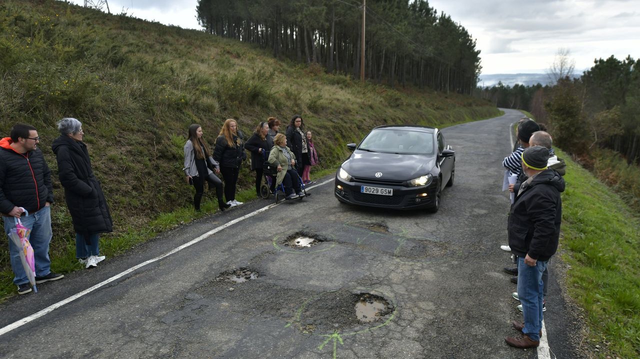Culleredo asumirá el arreglo de la carretera de acceso al monte Xalo