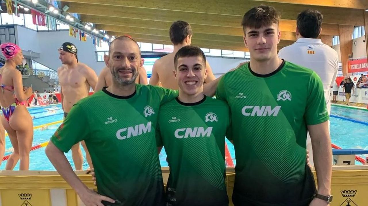 Odei Arias y Javier Pontón brillaron en el Nacional de natación