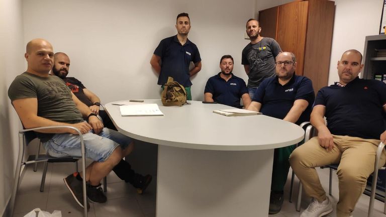 Encierro de 24 horas del comité de Einsa Print