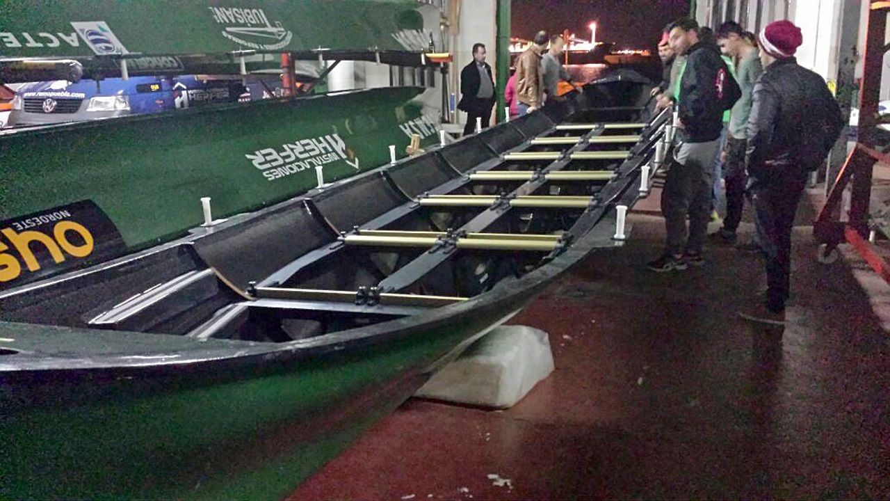 Fabricar traineras es cosa de uno