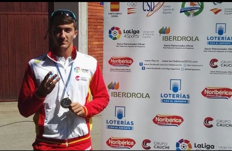 El canoísta David Barreiro afronta el Preolímpico