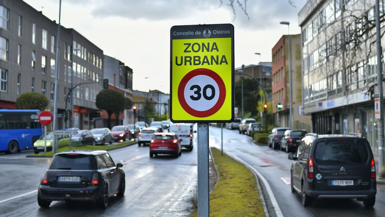 Oleiros ya es zona 30